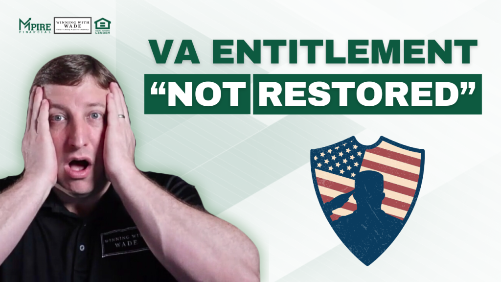 VA Entitlement Restoration: How to Use Your Benefits Again - Dallas ...
